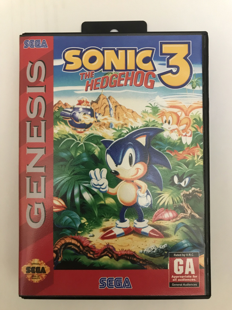 Соник 3 (Sonic the Hedgehog 3) Sega 16 Бит регион NTSC-U - купить по ...