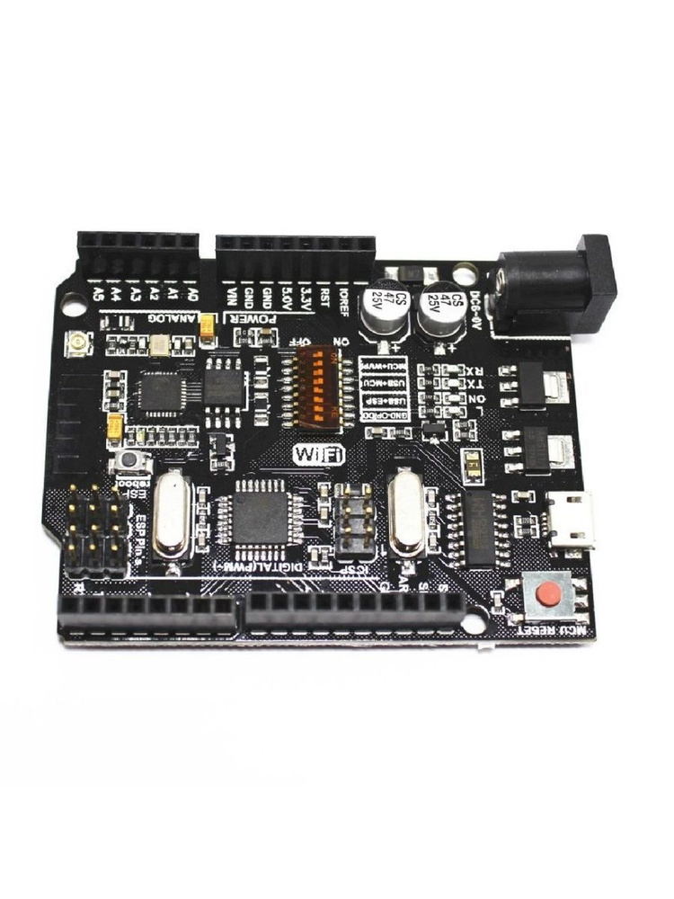 Контроллер ATmega328 + WiFi ESP8266 (micro usb) - купить с доставкой по ...