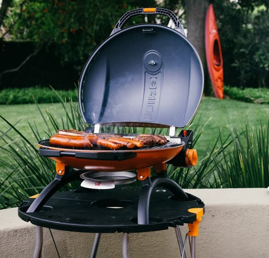 Переносной газовый гриль O-GRILL 900 + адаптер А ,термометр ...