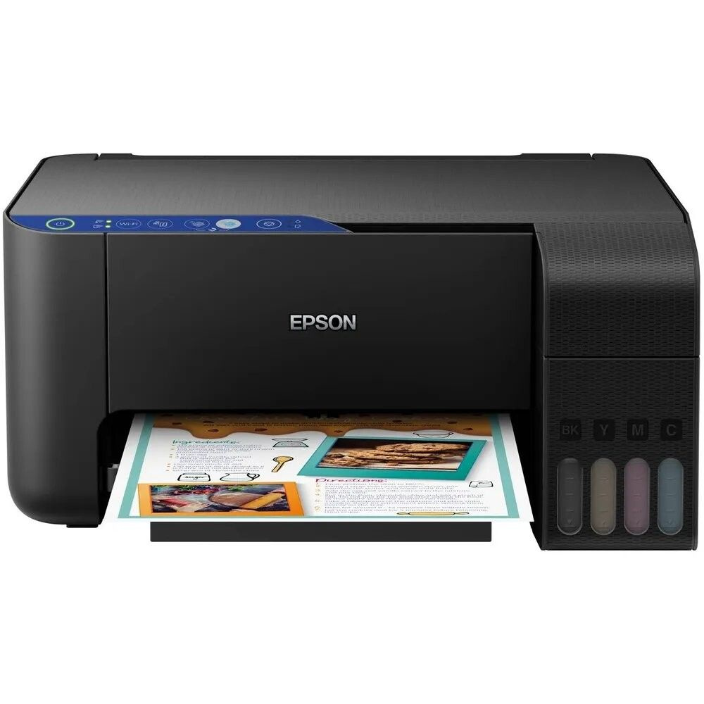 МФУ Струйное Epson L3251 купить по низкой цене в интернет-магазине OZON ...