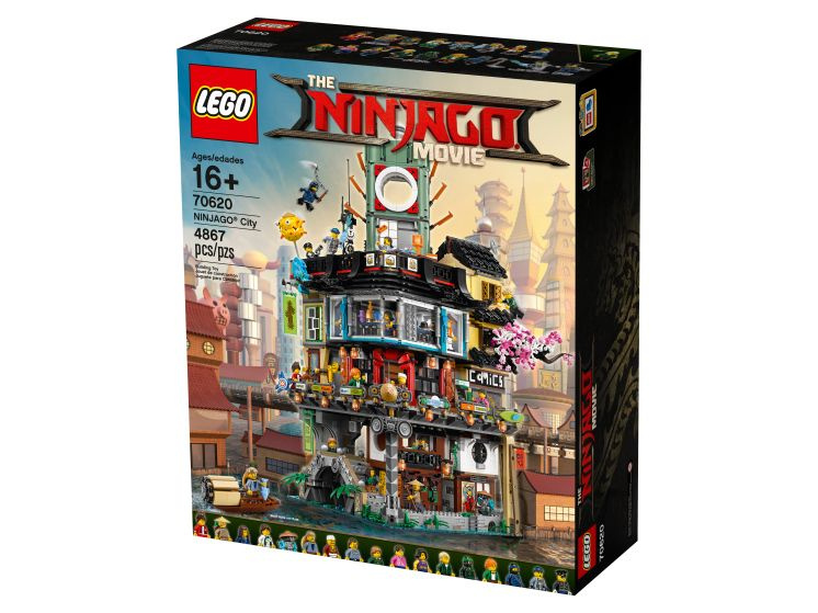 Конструктор LEGO Ninjago 70620 Ниндзяго Сити купить на OZON по низкой ...