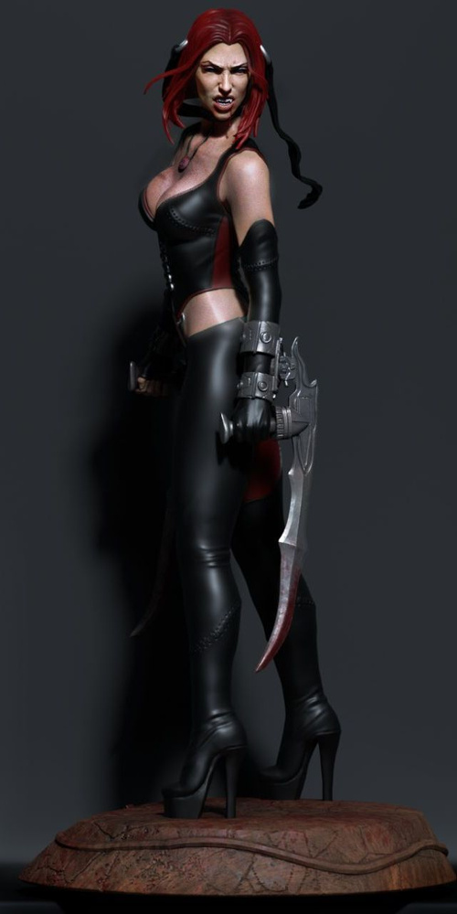 Бладрейн (Agent BloodRayne), 160мм, под покраску купить на OZON по ...