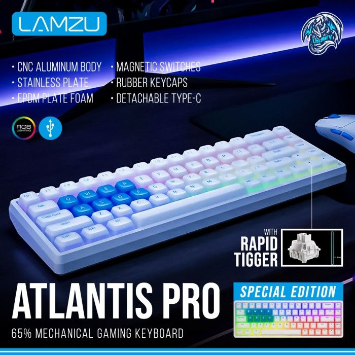 Lamzu Atlantis Pro keyboard купить по низкой цене: отзывы, фото ...
