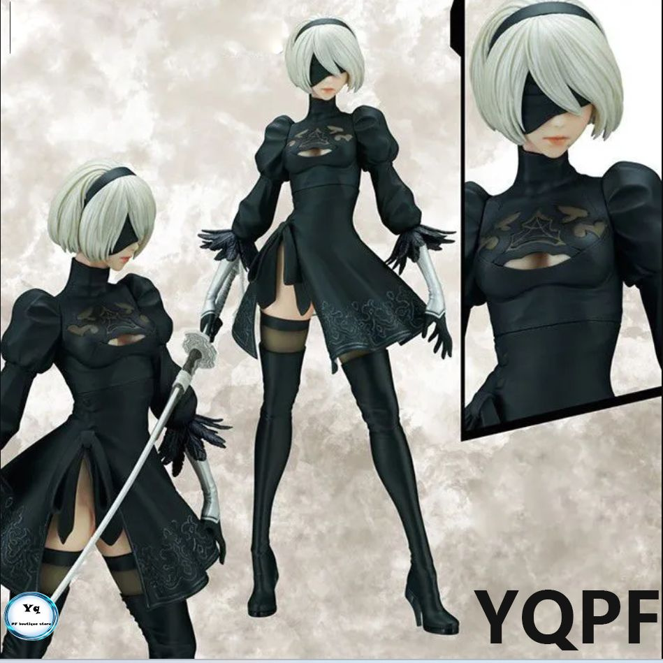 игровой персонаж NieR:Автоматы 2B (YoRHa №2 Тип B) 28CM - купить с доставкой по выгодным ценам в ...