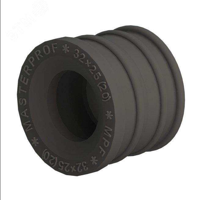 Манжета MasterProf для канализации черная ТЭП 32х25 ИС.131810 - купить ...