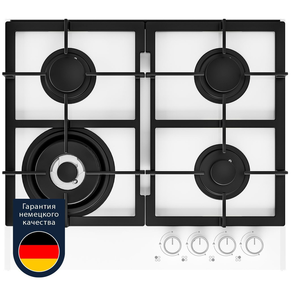 Встраиваемая газовая панель независимая Grundig GIGL 6234250 W белая ...