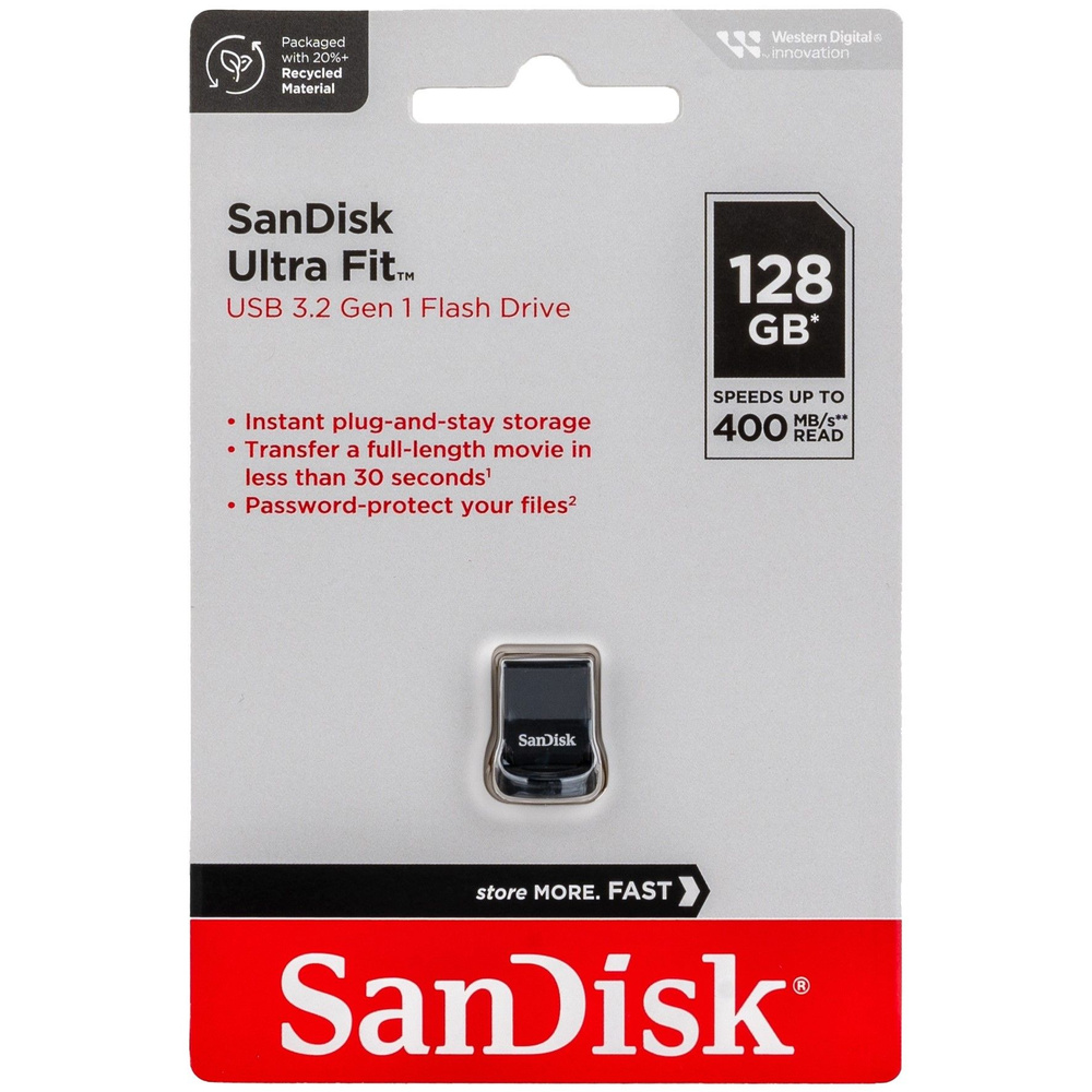 USB-флеш-накопитель SanDisk Ultra Fit 128 ГБ - купить по выгодной цене ...