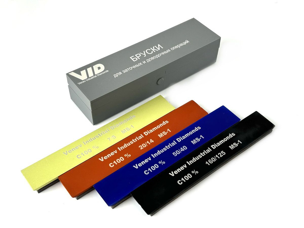 Набор алмазных точильных брусков VID 4 шт (150, 300, 700, 2200 grit ...