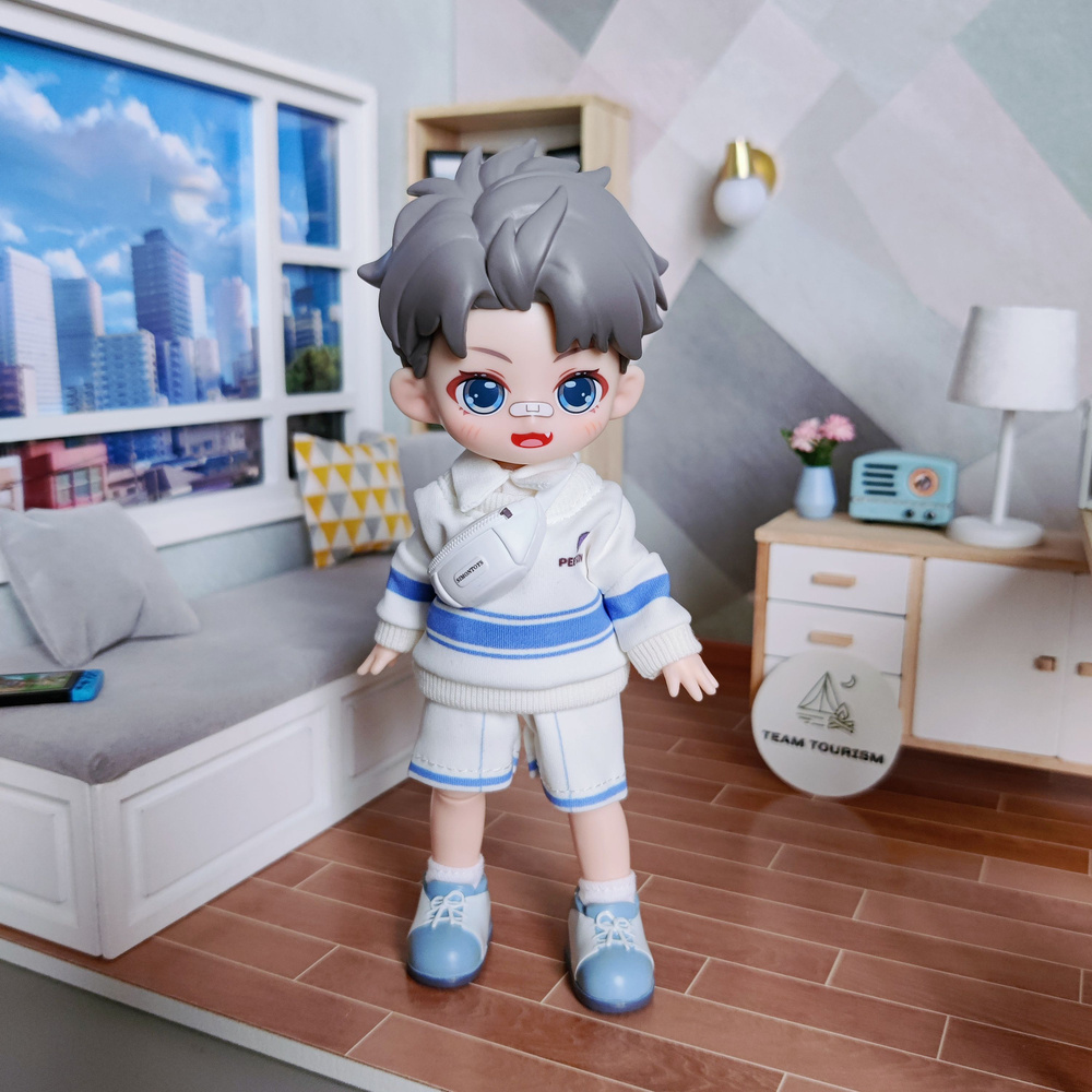 Кукла BJD 1/12 шарнирная Simontoys PEETSOON (Students with PE Specialty ...