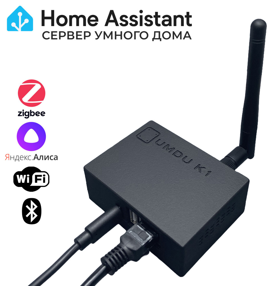 Сервер умного дома Home Assistant Hub - UMDU K1 - купить с доставкой по ...