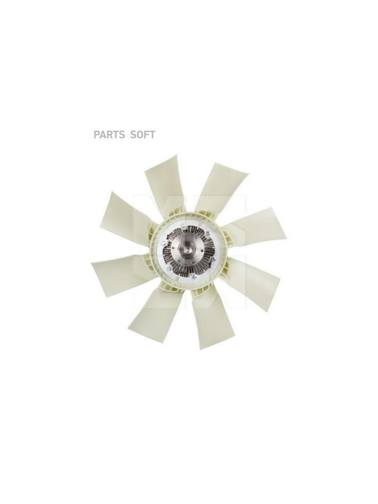 Вискомуфта вентилятора в сборе с крыльчаткой Scania о.н. 1393424 HCV ...