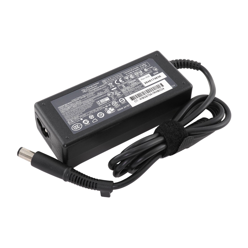 OEM зарядка для ноутбука HP 18.5V 3.5A (65W) 7.4x5.0мм с иглой - купить ...