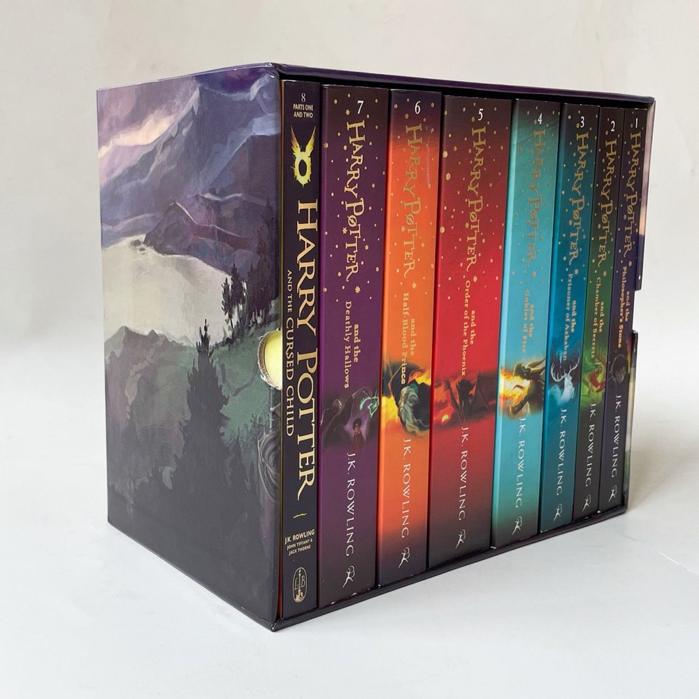 Harry Potter Box Set: The Complete Works of Harry Potter 1-8 J.K ...
