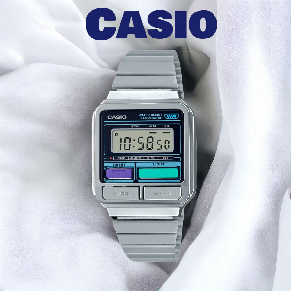 Наручные часы CASIO A120WE-1A - купить с доставкой по выгодным ценам в интернет-магазине OZON ...
