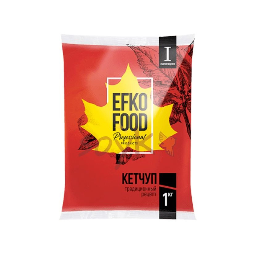 Кетчуп томатный Efko food, 1кг - купить с доставкой по выгодным ценам в ...