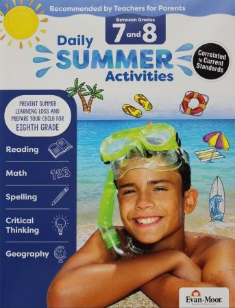 Daily Summer Activities: Grades 7-8 - Activity Book - купить с ...