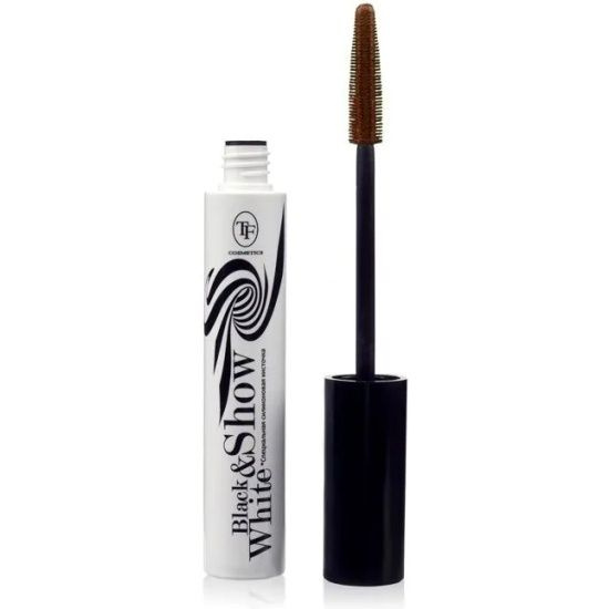 TF cosmetics Тушь для ресниц Black&White Show Mascara, темно-коричневый ...