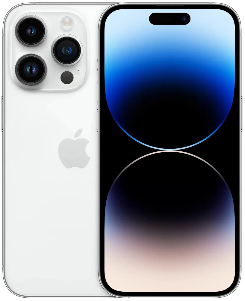 Смартфон Apple iPhone 14 Pro Max SIM+eSIM 128 ГБ 6 ГБ Серебряный 6.7 ...
