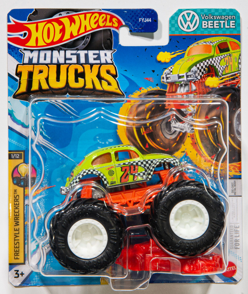Машинка Монстр Трак Monster Trucks 1963 Volkswagen Beetle - купить с доставкой по выгодным ценам ...