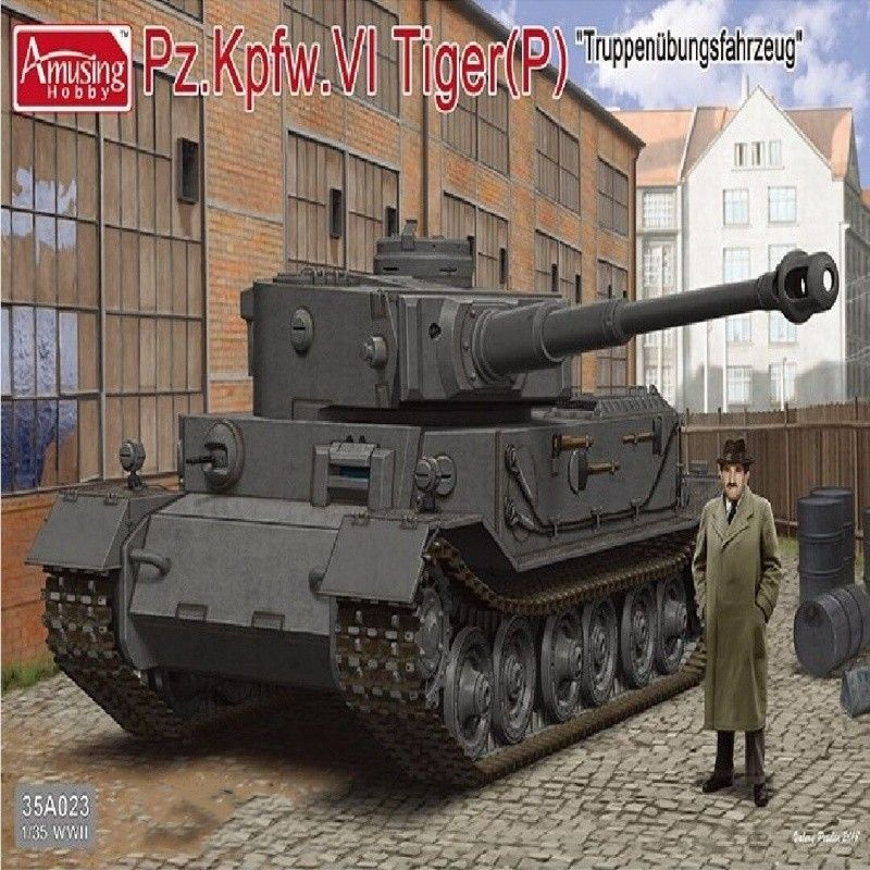 Amusing Hobby 1/35 35A023 Немецкий Pz.Kpfw.VI Tiger (P) Танки - купить ...