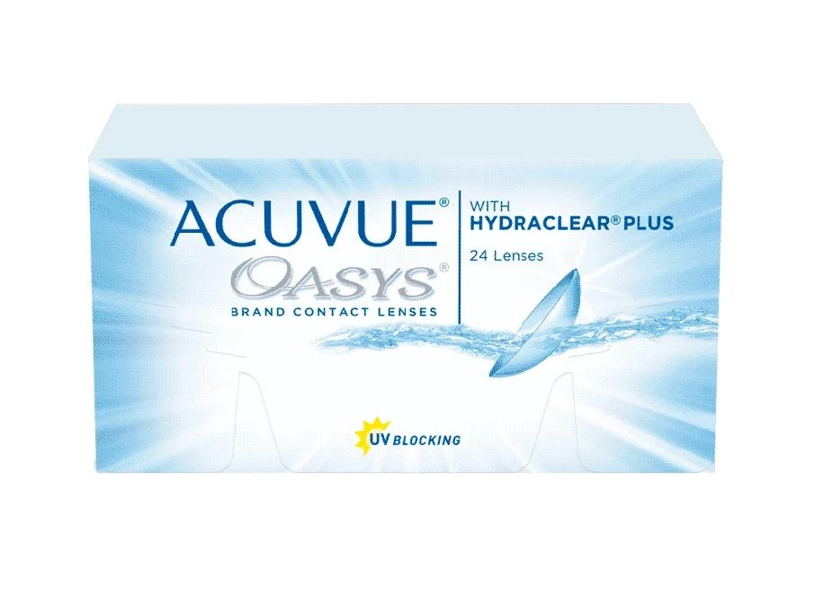 Линзы контактные АКУВЬЮ (ACUVUE) Оазис оптические R8.4 (-1.75) уп пласт ...