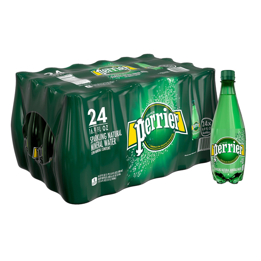 Минеральная вода Perrier (Перье), 24шт по 0,5 л пэт - купить с ...