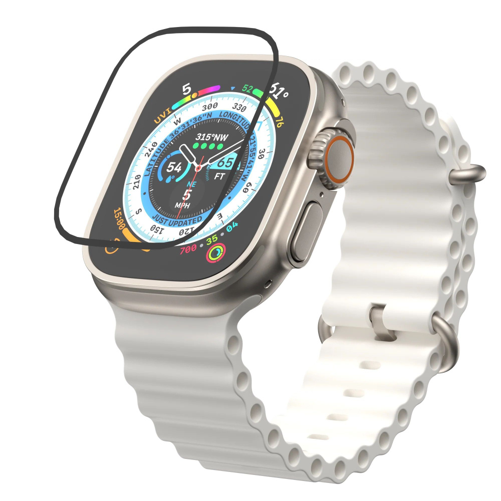 Защитное стекло SwitchEasy SHIELD 3D для Apple Watch Ultra и Ultra 2 ...