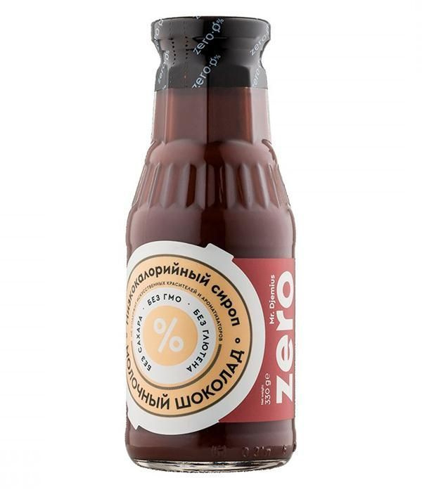 Сироп Mr. Djemius Zero низкокалорийный молочный шоколад 330 мл купить на OZON по низкой цене ...