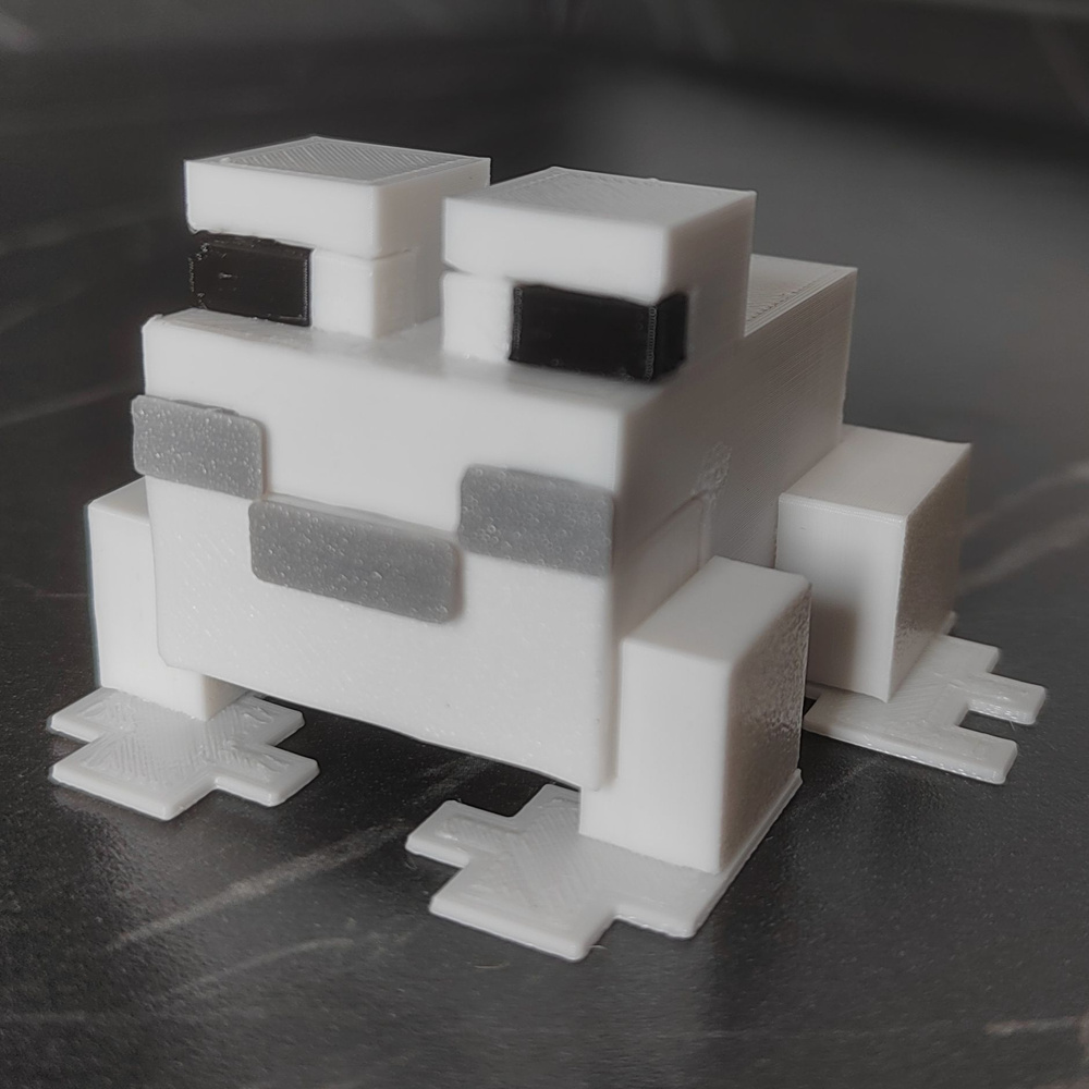 Фигурка Minecraft Frog White купить на OZON по низкой цене (1608331575)