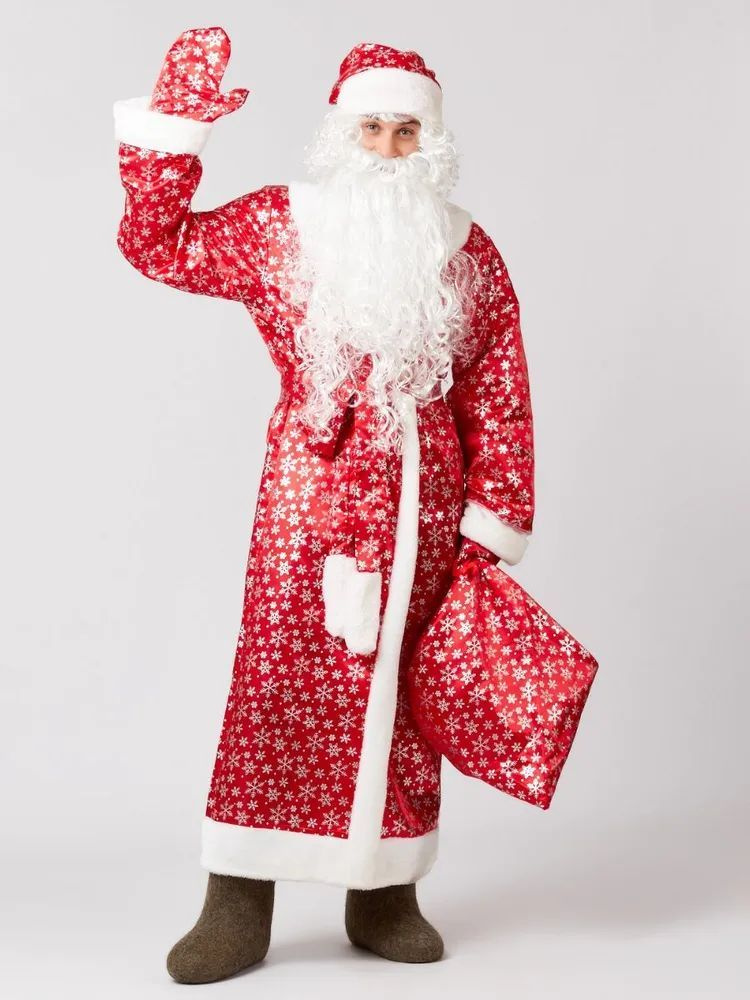 Костюм карнавальный Cristmas Boom Дед Мороз купить на OZON по низкой ...