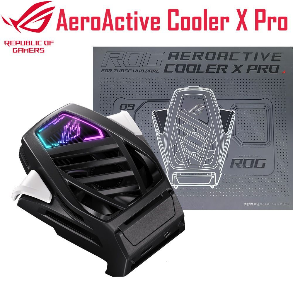 Кулер для смартфона AeroActive Cooler X Pro For ROG Phone 9 / 9Pro / 8 /8Pro купить c доставкой ...