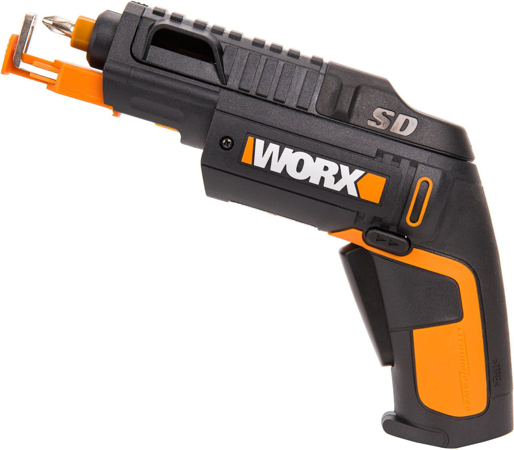 Аккумуляторная отвертка WORX WX255 SD Slide Driver 4 В набор бит 6 шт ...