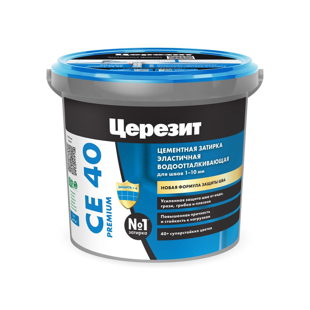 Затирка Ceresit CE40 эластичная водоотталкивающая багама 1кг купить на ...