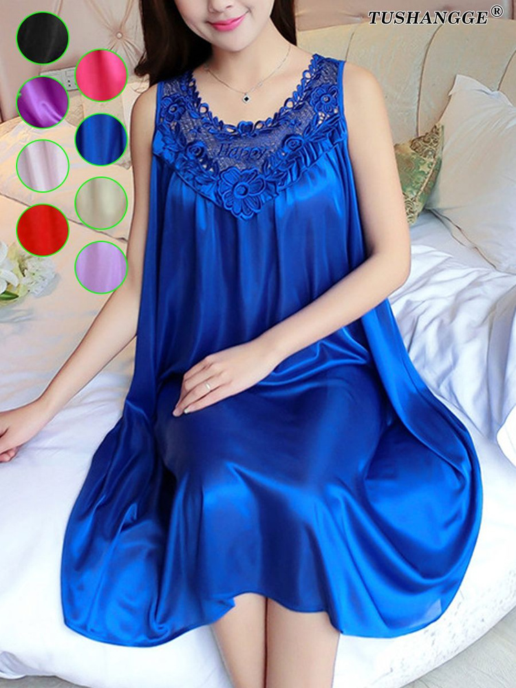 Ночная сорочка TUSHANGGE купить на OZON по низкой цене (1787087087)