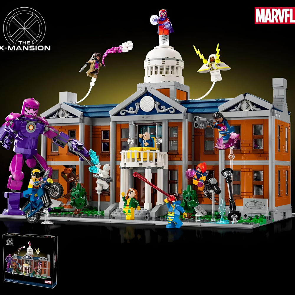 X-Men: Building & 3093 Blocks, 18 деталей, 76294 Super Hero Puzzle Boy ...