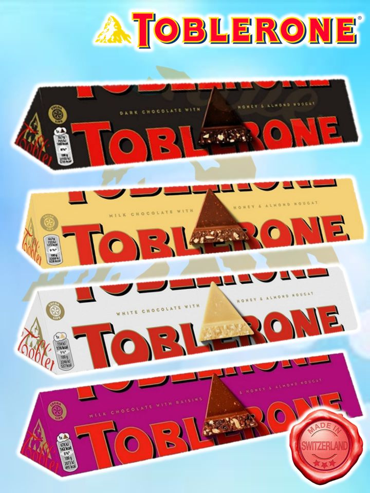 Шоколад Тоблерон 4 шт*100 гр /Toblerone 4*100 g купить на OZON по ...