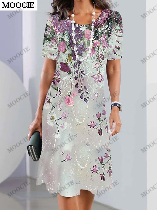 Платье Женский MOOCIE серый меланж Политекс, размер 62 купить c ...