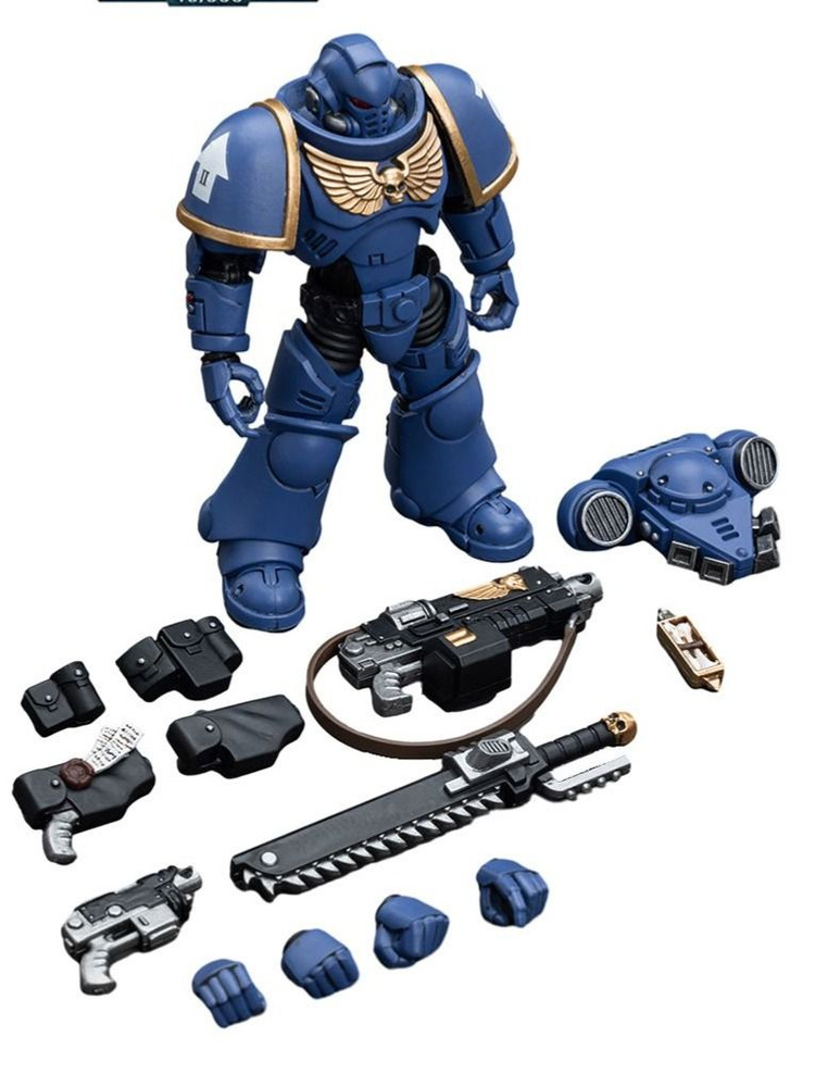 Подвижная фигурка JOYTOY Warhammer 40K 1/18 Action Figures Ultramarines ...