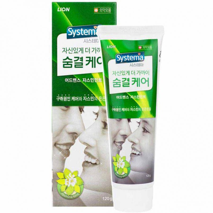 LION Systema breath care 120g Зубная паста с ароматом жасмина купить на OZON по низкой цене ...