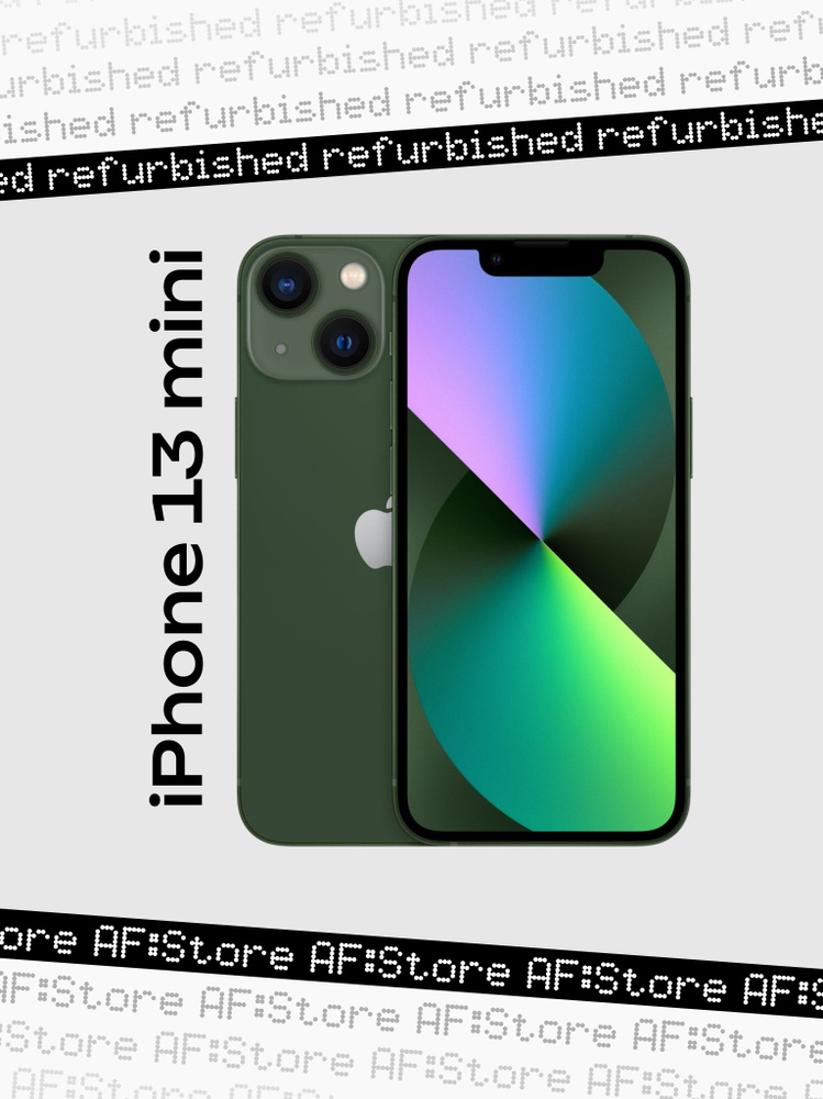 Смартфон Apple iPhone 13 mini 256 ГБ 4 ГБ Зеленый OLED/AMOLED 1 SIM ...