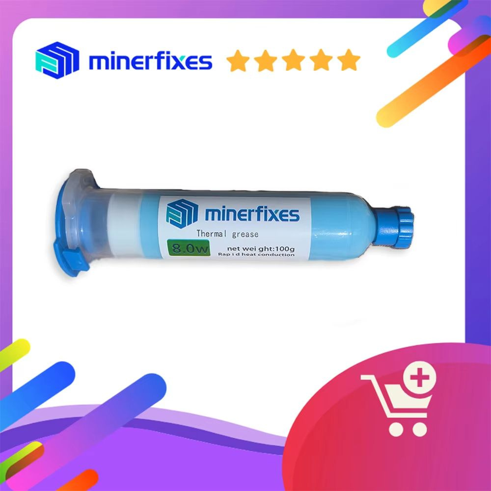 Термопаста 8.0W/MK Antminer, Whatsminer, Iceriver, Avalon купить на OZON по низкой цене (3168541119)
