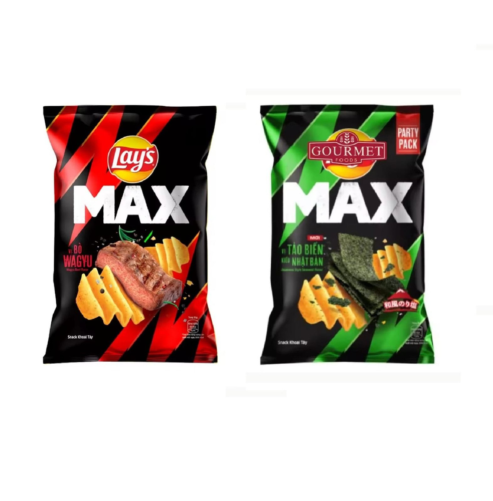 Картофельные чипсы Lay s MAX со вкусом стейка Вагю и Нори купить на OZON по низкой цене (1996173410)