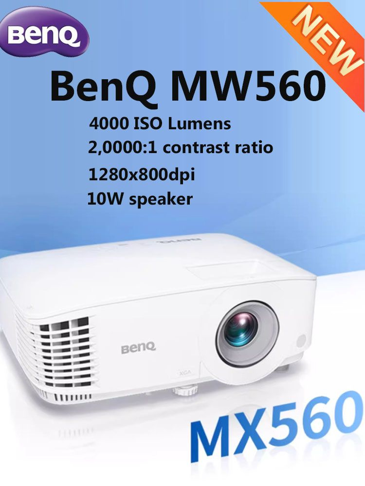 BenQ Проектор MX560 NEW, DLP, белый купить на OZON по низкой цене (2017886527)