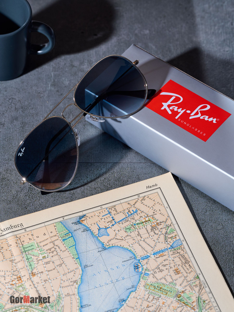 Ray-Ban Очки солнцезащитные купить на OZON по низкой цене (2055685558)