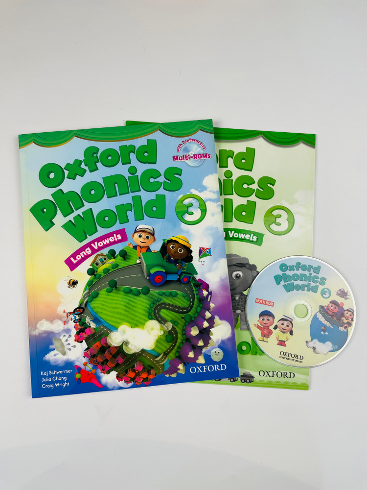 Комплект Oxford Phonics World Level 3 Student Book + Workbook + CD ...