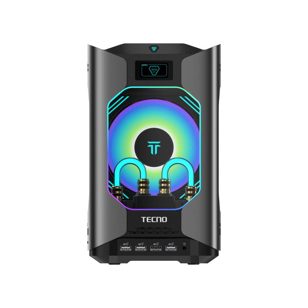 Tecno Мини-ПК (Intel Core i7-13620H, RAM 32 ГБ, SSD 1024 ГБ, NVIDIA ...