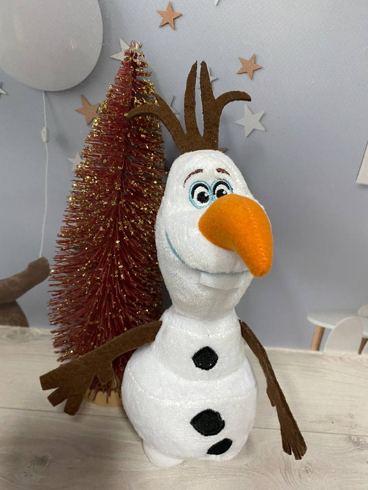 Мягкая игрушка "Снеговик Олаф" 20 см. купить на OZON по низкой цене ...