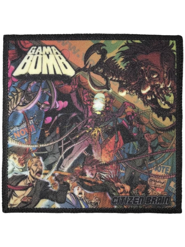 Нашивка Gama Bomb "Citizen Brain" сублимационная патч группа thrash ...