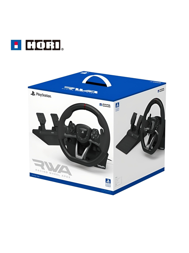 Руль игровой Hori черный PS5/PS4/PC SPF-004 Racing Wheel Apex купить на ...