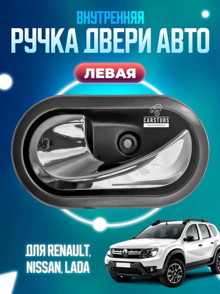 Внутренняя ЛЕВАЯ ручка двери для RENAULT / LADA / NISSAN 8200733848 ...